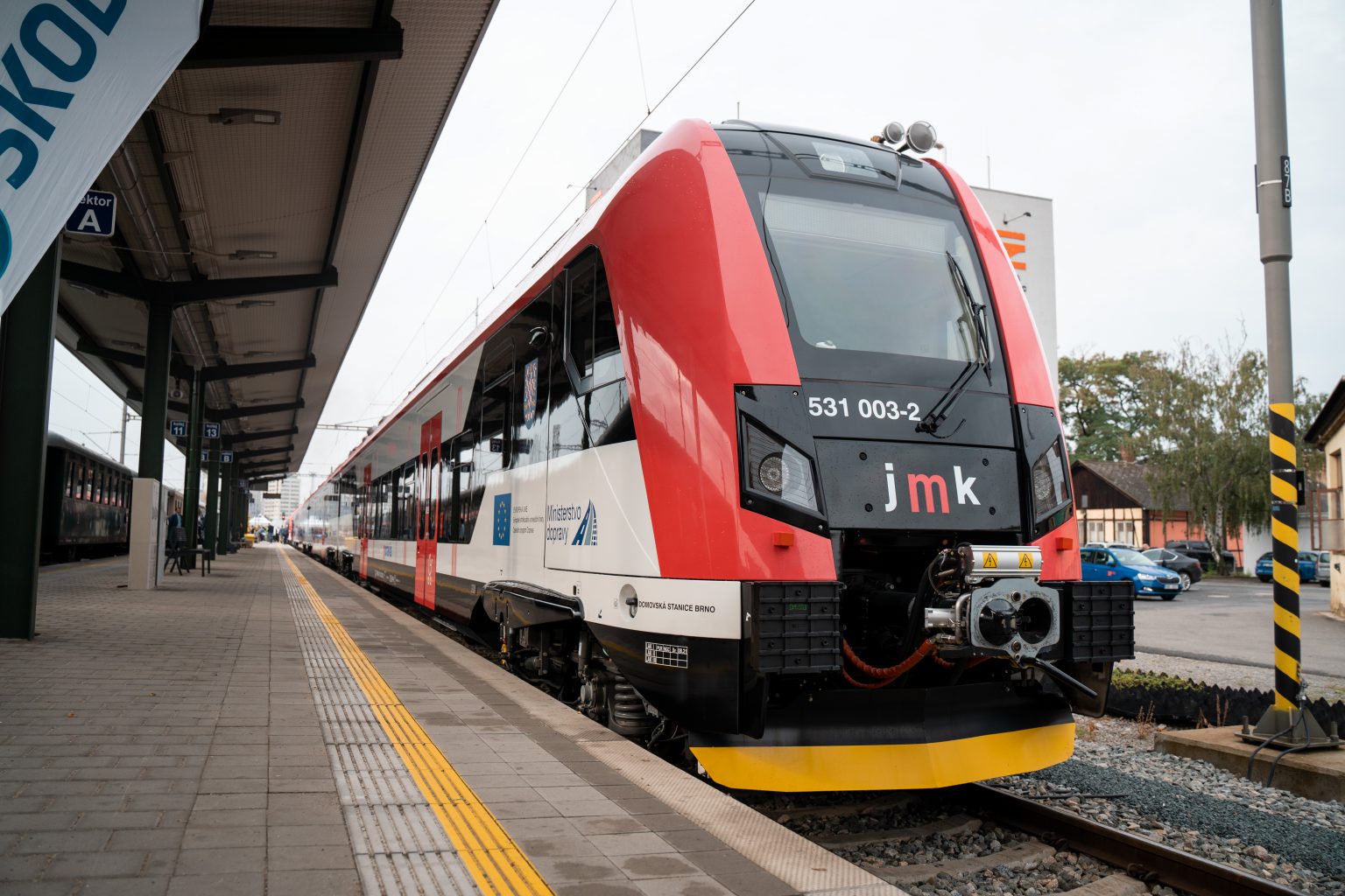 Jihomoravský kraj pokřtil nové vlaky Moravia od Škoda Group