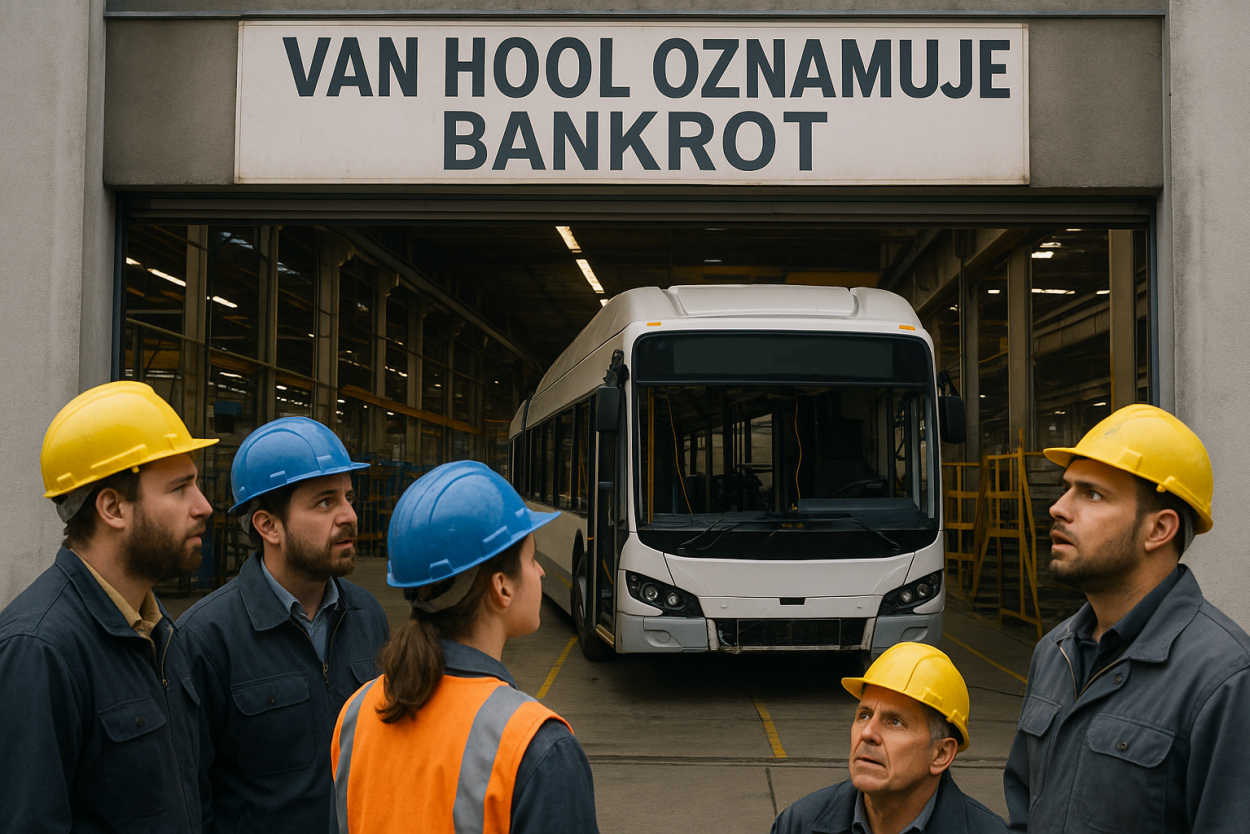 Hess zachraňuje pařížský BRT projekt po bankrotu Van Hoolu